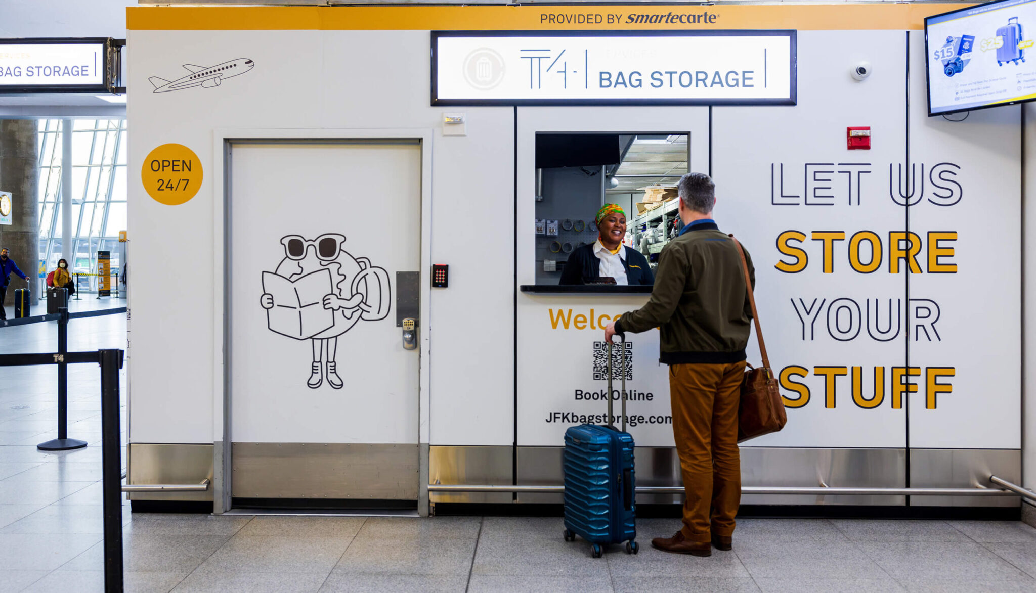 Smarte Carte JFK – Baggage Storage, Porter, Meet & Greet